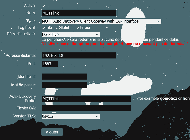 Comment relier Domoticz à HomeAssistant (MQTT) Comment relier Domoticz à HomeAssistant (MQTT)